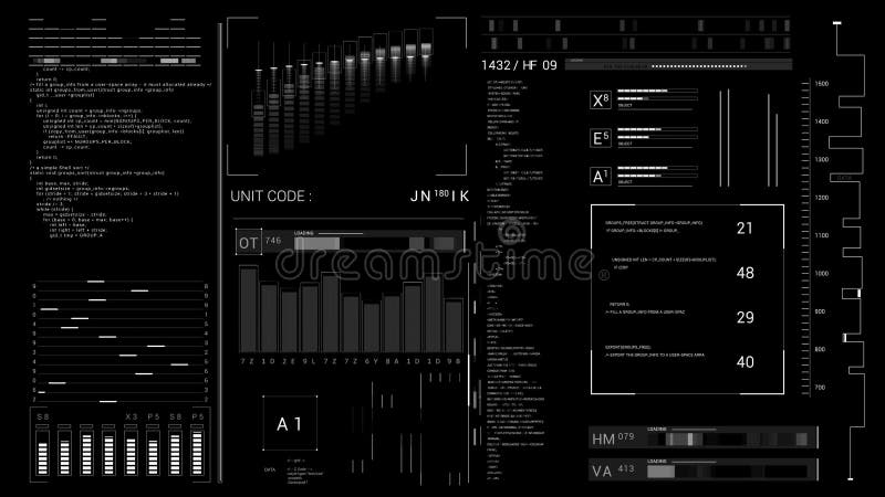 Technology HUD 2GFX.User Interface Data Display.PNG Alpha.Control Panel ...