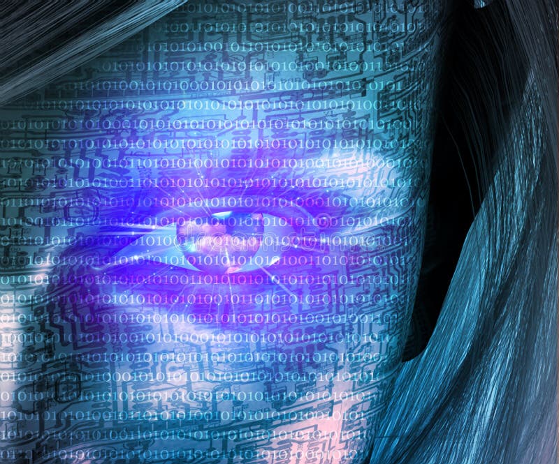 Technology Human stock illustration. Illustration of information - 19977541