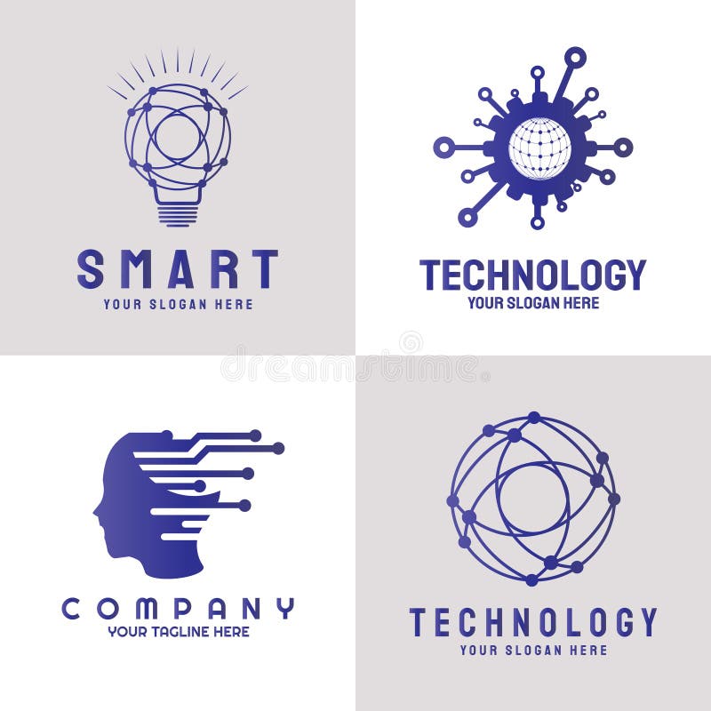 Technology Icon, Cyber Security Symbol, Global Engineering Logo, Gear ...