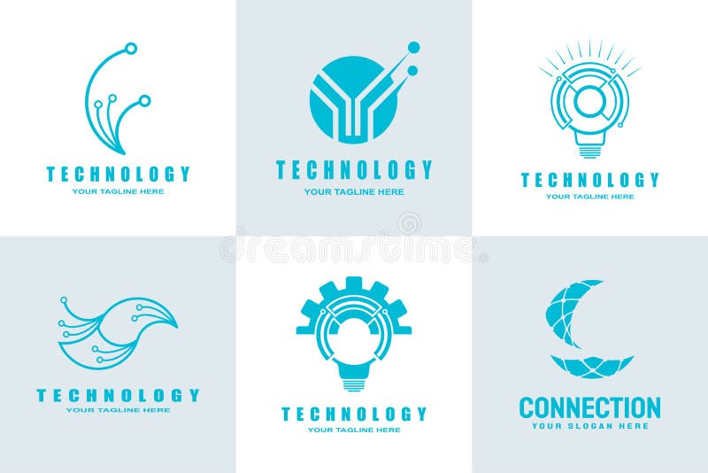 Technology Icon, Cyber Security Symbol, Global Engineering Logo, Gear ...