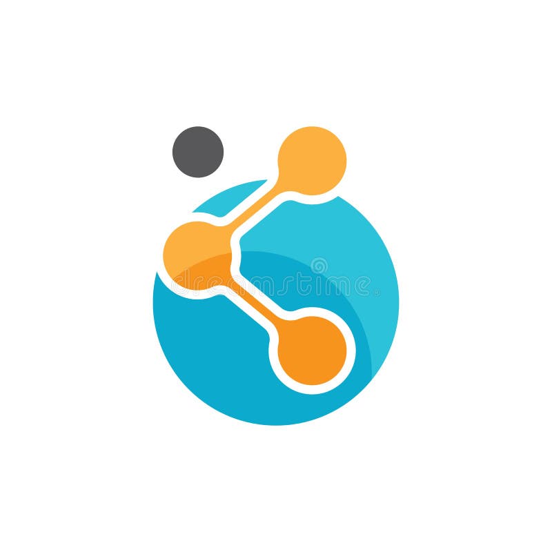 Technology Icon Logo Vector Illustration Stock Vector - Illustration of ...