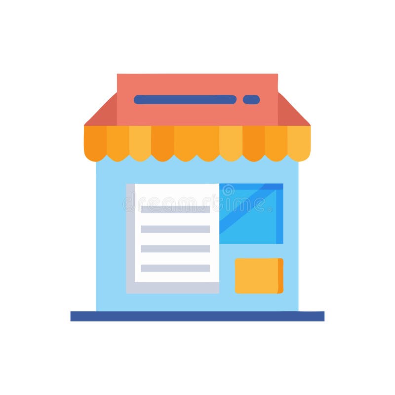 Document Store Technology Icon Stock Vector - Illustration of security ...