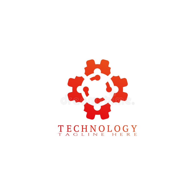 Technology Icon Template, Creative Vector Logo Design,industrial Emblem ...