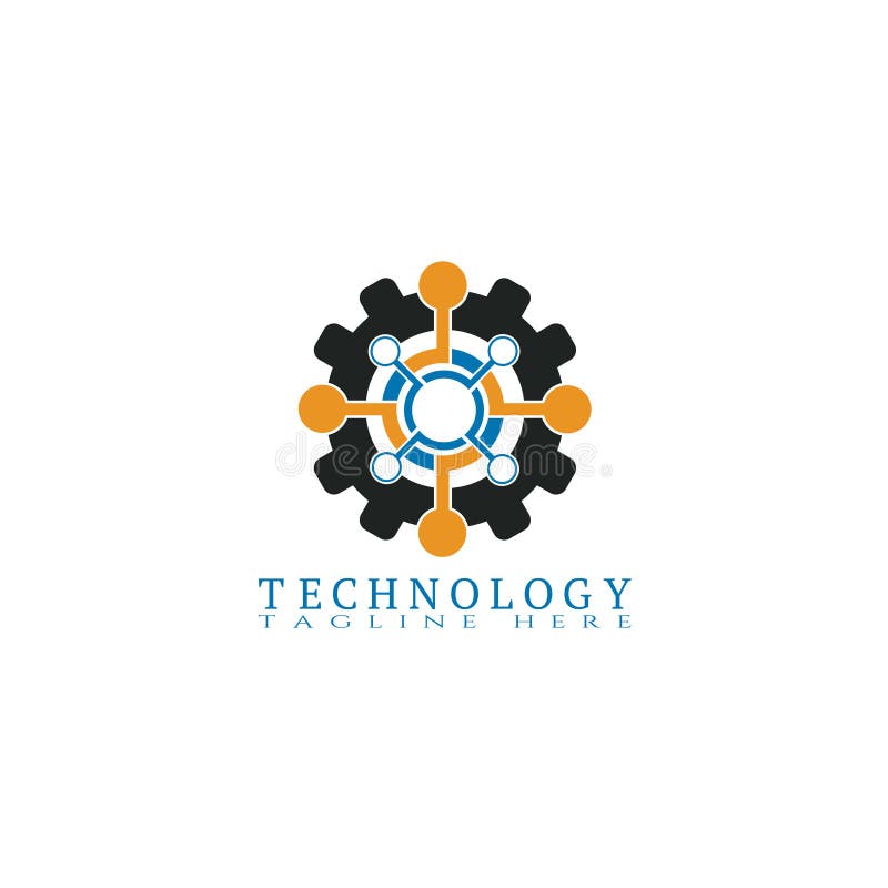 Technology Icon Template, Creative Vector Logo Design,industrial Emblem ...