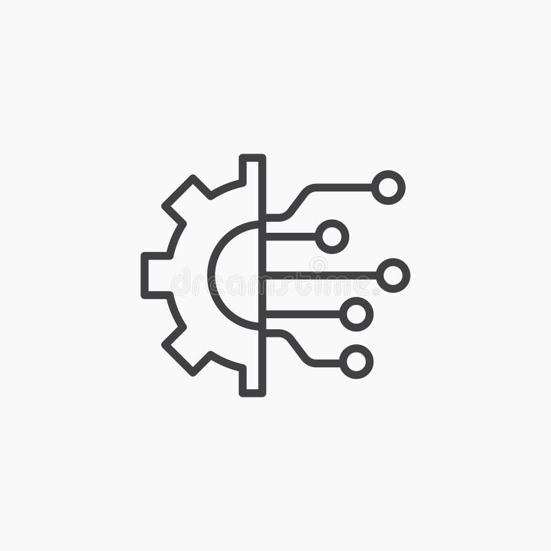 Technology icon vector stock vector. Illustration of icon - 348312912