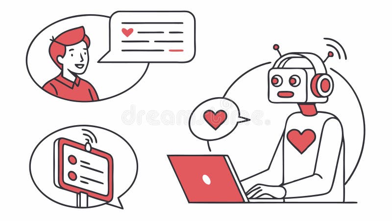 Technology Icons Laptop Robot and Digital Innovation Symbols Collection ...