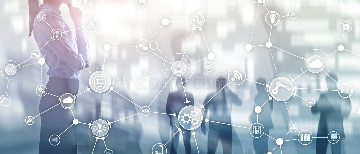 Technology Industrial Business Process Workflow Organisation Structure ...