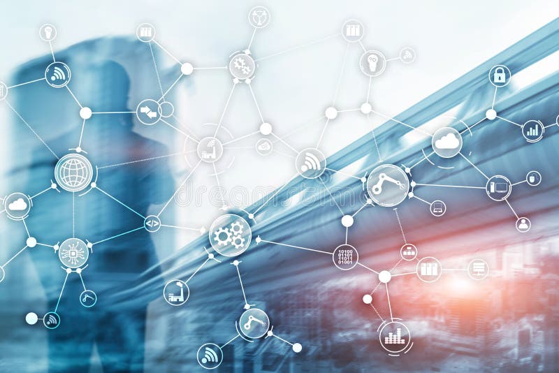Technology Industrial Business Process Workflow Organisation Structure ...