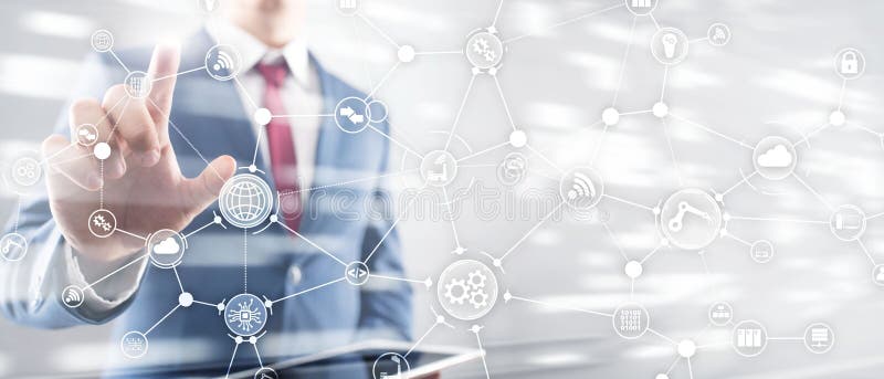 Technology Industrial Business Process Workflow Organisation Structure ...