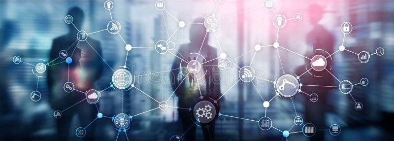 Technology Industrial Business Process Workflow Organisation Structure ...