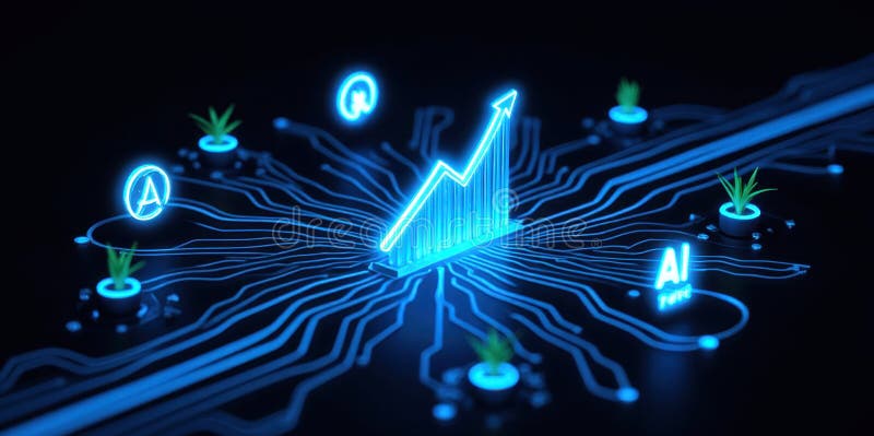 Technology Industry Disruption Growth Visualization Digital Environment ...