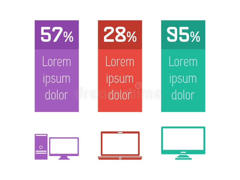 Technology Infographic Elements. Stock Vector - Illustration of labels ...