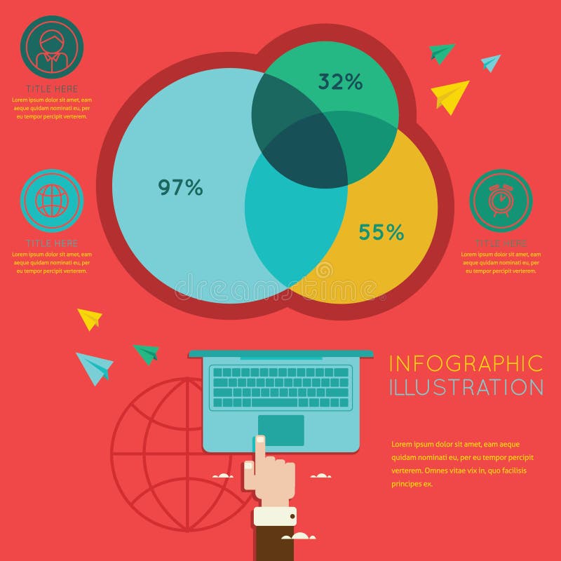 Technology Infographic. Vector Illustration Decorative Design Stock ...