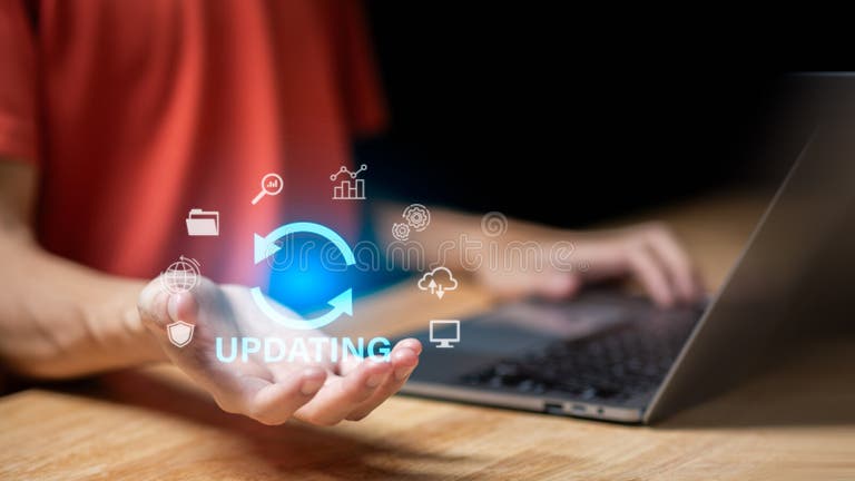 Technology Information Update and Upgrade Concept, Online Program ...