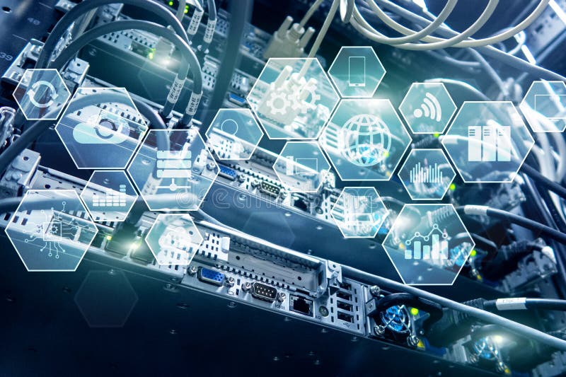 Technology Infrastructure Cloud Technology and Communication Stock ...