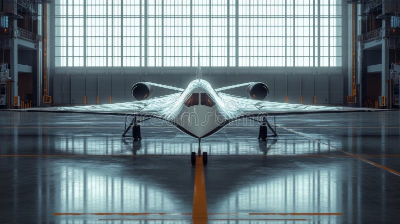 Technology and Innovation in Aircraft Development Showcased in a Modern ...