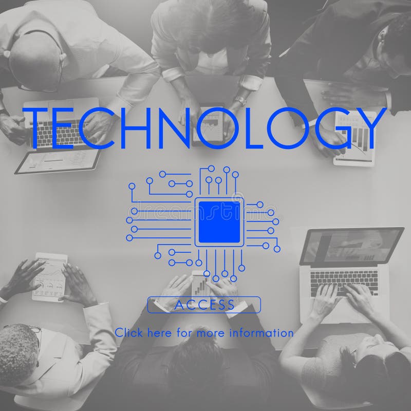 Technology Innovation Connection Internet Communication Concept Stock ...