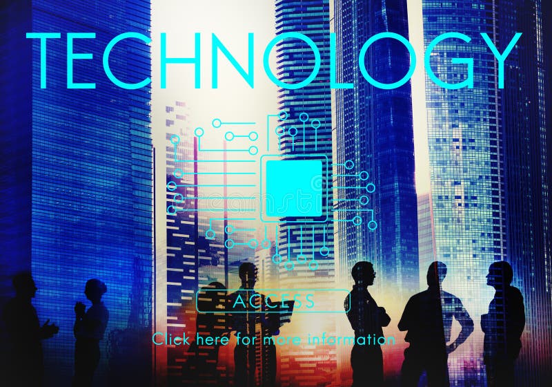 Technology Innovation Connection Internet Communication Concept Stock ...