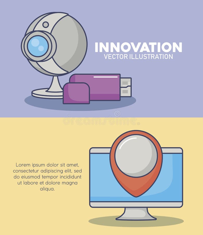 Technology and Innovation Design Icon Vector Ilustration Stock Vector ...