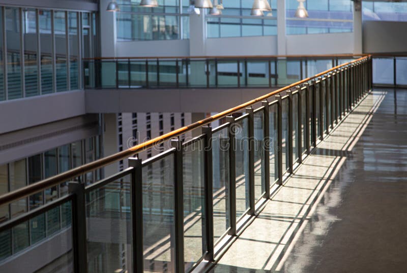 Technology Innovation Hub, Office Building Interior Stock Image - Image ...