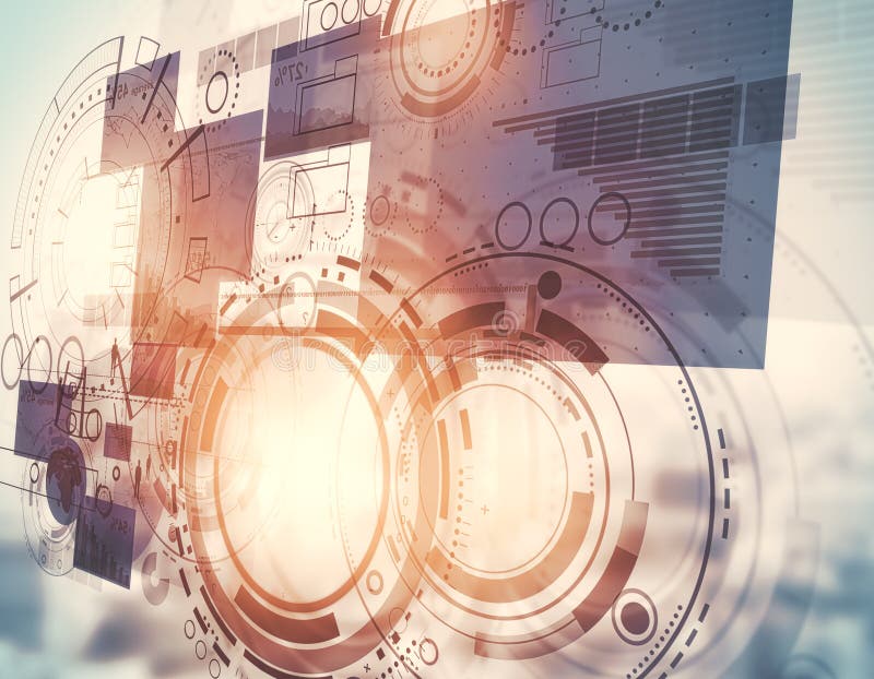 Technology, Innovation and Internet Concept Stock Illustration ...