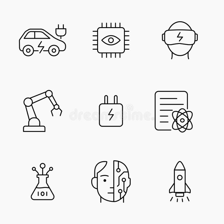 Tech Outline Ideal Stock Illustrations – 2,946 Tech Outline Ideal Stock ...