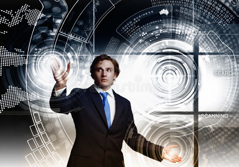 Technology innovations stock illustration. Illustration of icon - 51708727