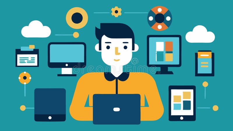 Technology Integration an Individual Working on Integrating New ...