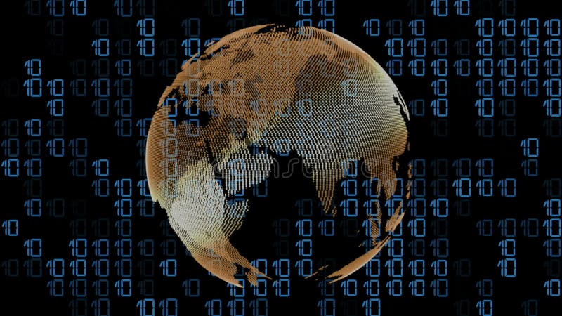 Technology Interface Computer Data Stock Video - Video of communication ...