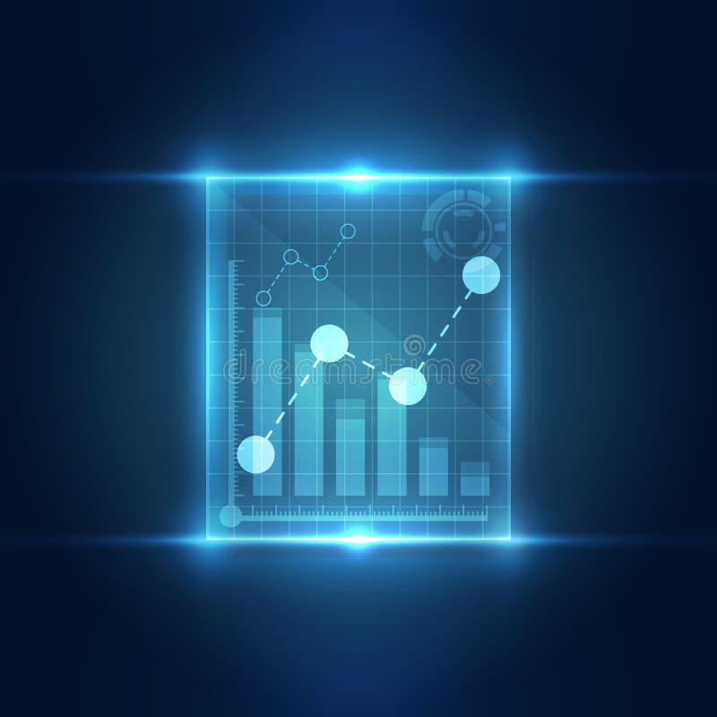 Technology Interface Future Concept Background. Vector Illustration ...