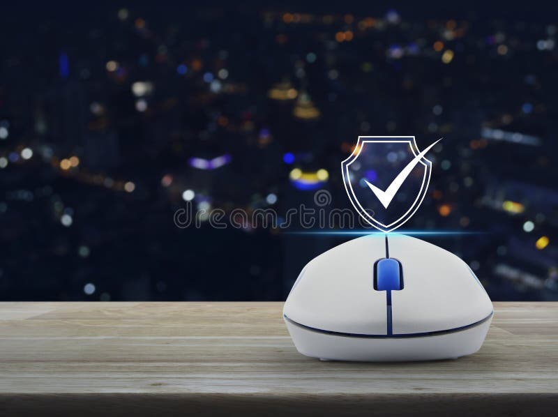 Technology Internet Cyber Security and Anti Virus Concept Stock Image ...