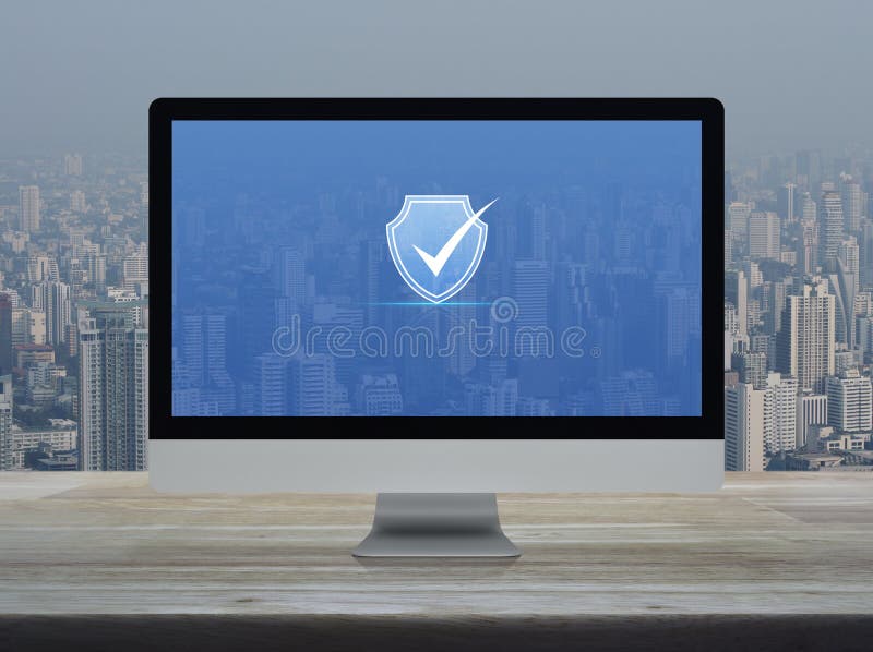 Technology Internet Cyber Security and Anti Virus Concept Stock ...