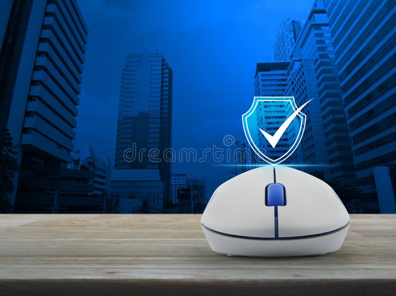 Technology Internet Cyber Security and Anti Virus Concept Stock Image ...