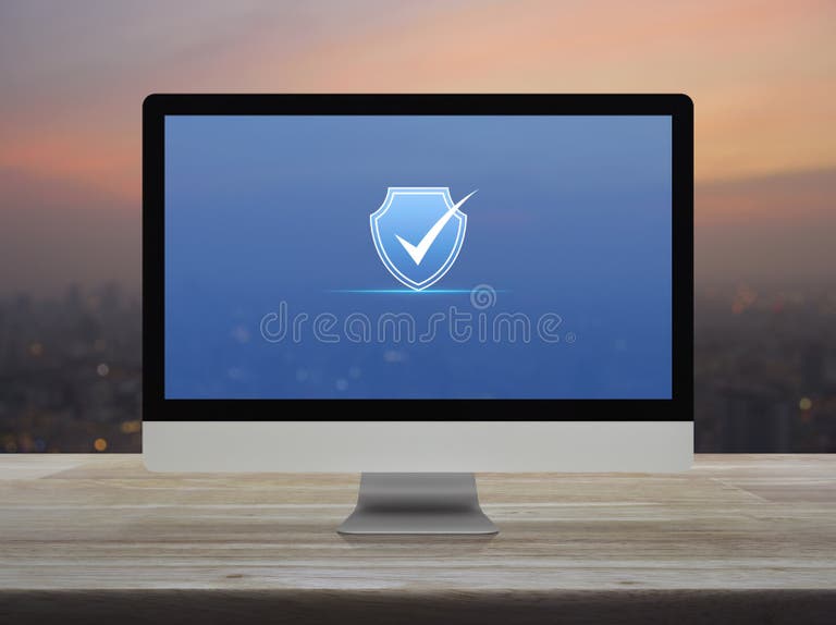 Technology Internet Cyber Security and Anti Virus Online Concept Stock ...