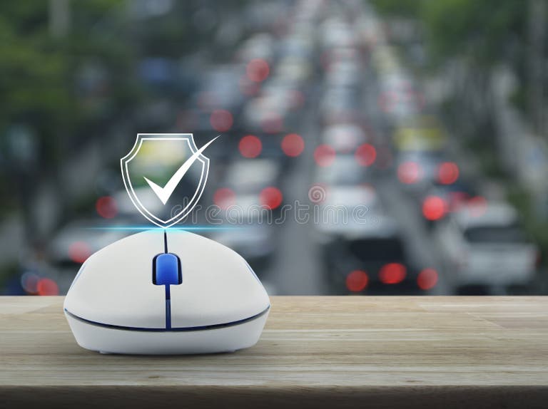 Technology Internet Cyber Security and Anti Virus Online Concept Stock ...