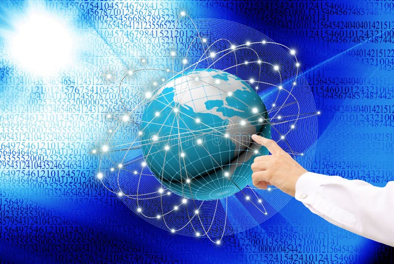 Newest Telecommunication Technologies Stock Image - Image of ...