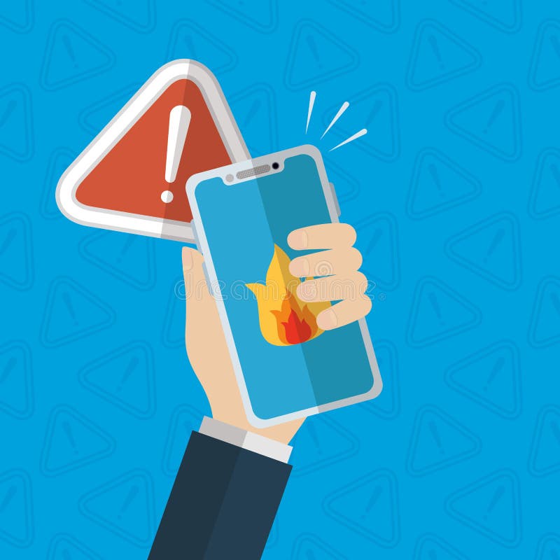 Technology Internet Security Flat Design Stock Illustration ...