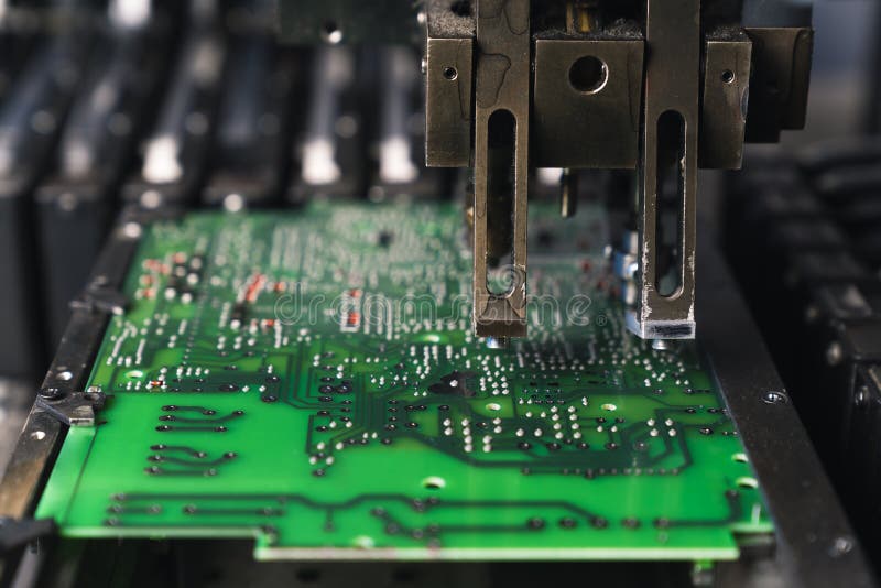 Green Printed Circuit Board (PCB) with Some Surface Mount Device (SMD ... Green Printed Circuit Board (PCB) with Some Surface Mount Device (SMD ...