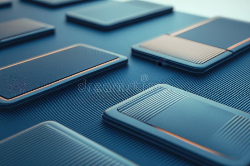 Technology Layout Featuring Modern Design Elements in a Sleek Workspace ...