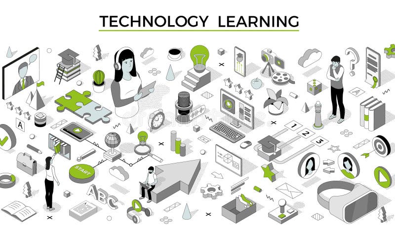 Technology Learning. Isometric Training. Education Course. University ...