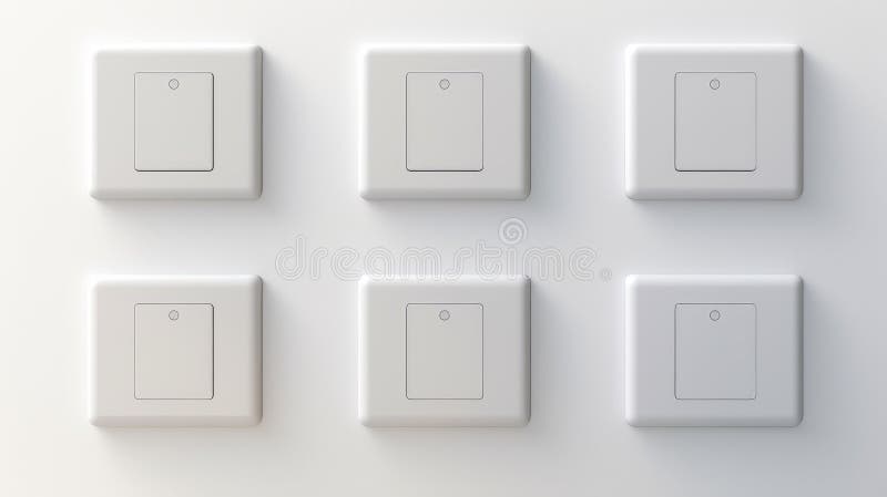 Technology light switches stock illustration. Illustration of design ...