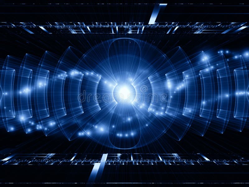 Technology lights stock illustration. Illustration of wallpaper - 24685576