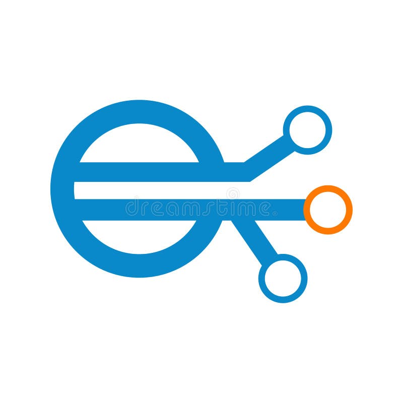 Technology Linked Connection Network Logo Vector Graphic Stock Vector ...