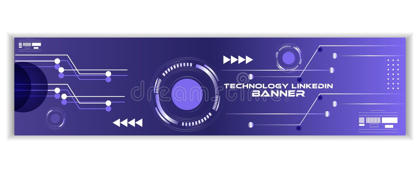 Linkedin Banner Technology Stock Illustrations – 279 Linkedin Banner ...