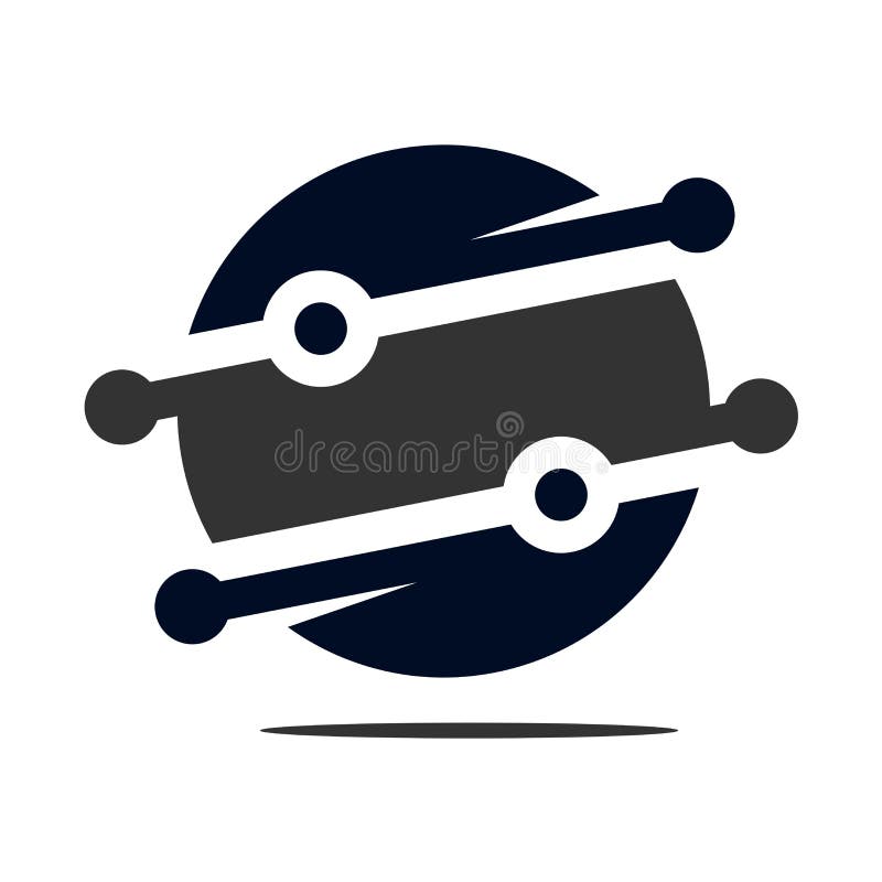 Technology Logo Abstract Template Icon Illustration Brand Identity ...