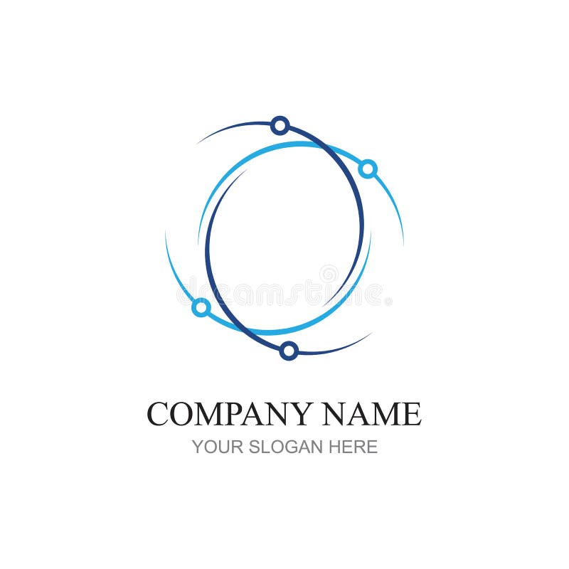 Technology Logo Design Vector Stock Vector - Illustration of science ...