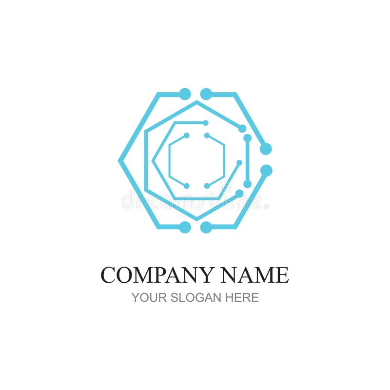 Technology Logo Design Vector Stock Vector - Illustration of abstract ...