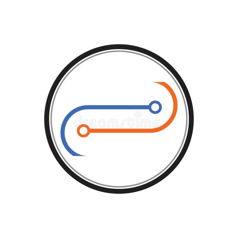 Technology Logo Design Vector Stock Vector - Illustration of icon, logo ...