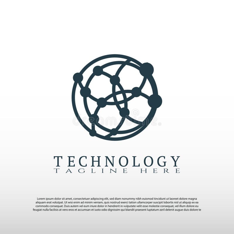 Tech World Logo Template,technology Vector Design for Business ...