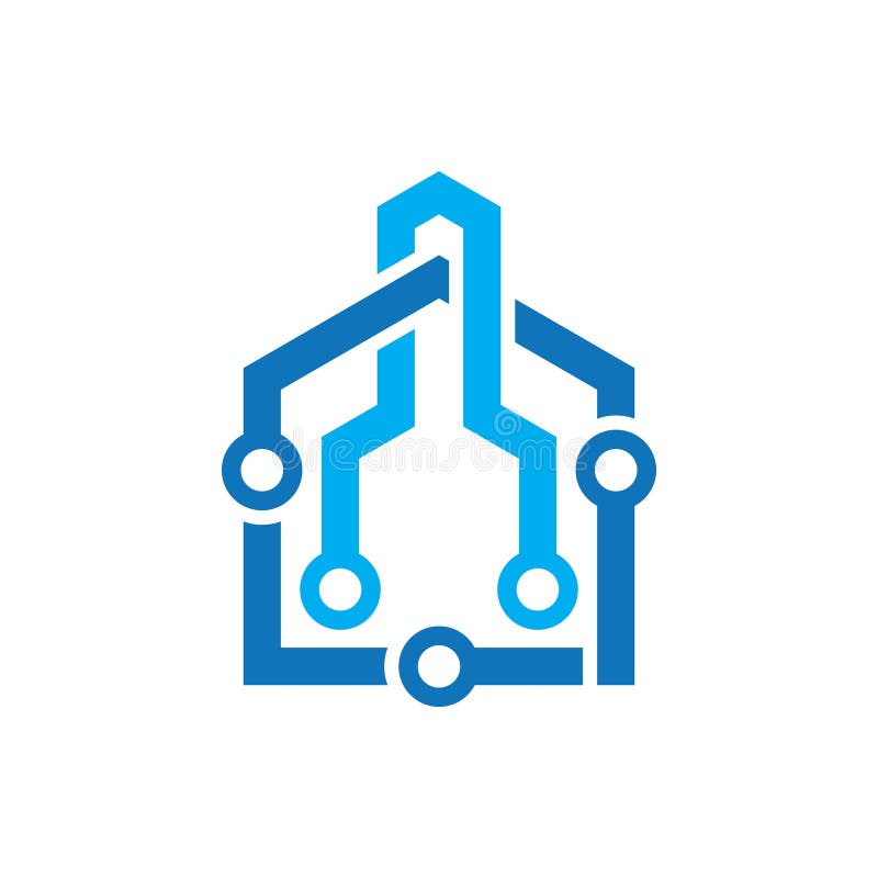 Technology Logo Images Illustration Stock Vector - Illustration of logo ...